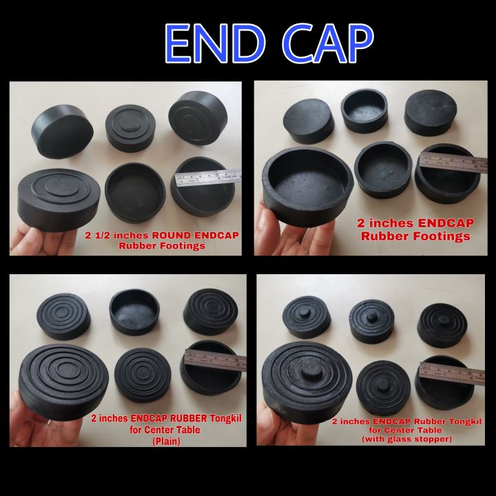 END CAP RUBBER FOOTINGS (sold per piece) | Lazada PH