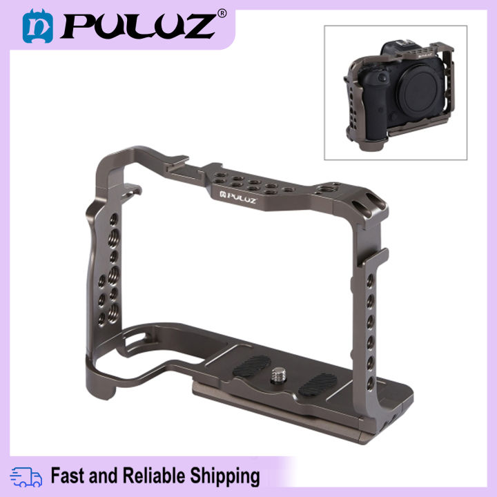 【Ready Stock】 PULUZ Video Camera Cage Stabilizer for Canon EOS R5 / EOS ...
