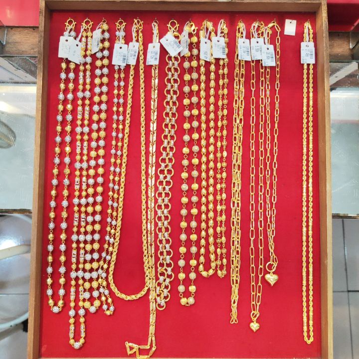 KEMM Emas 916 Rantai Leher - Gold 916 Tray: L916H(A8) | Lazada