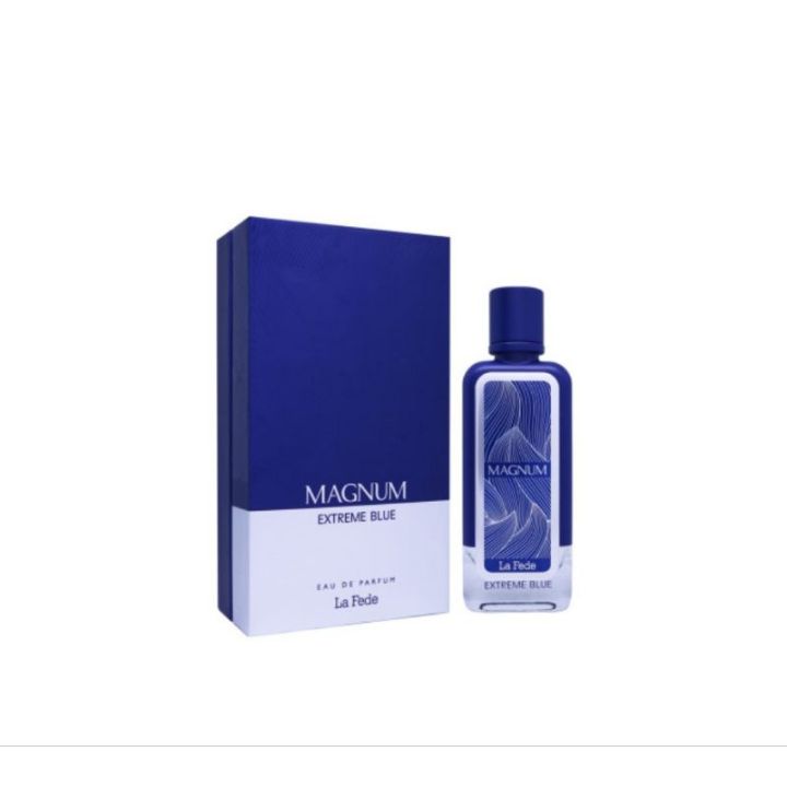 (ORIGINAL PARFUM)KHADLAJ MAGNUM LA FEDE EXTREME BLUE EDP | Lazada Indonesia