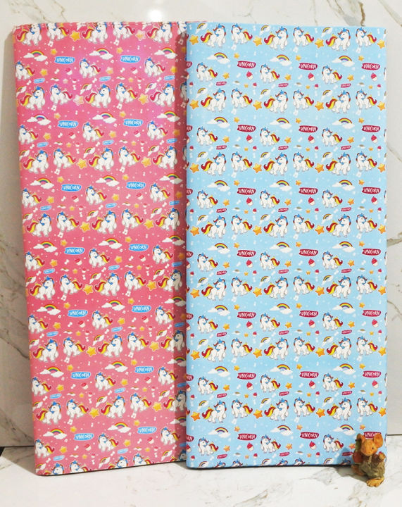 Kertas Kado UNICORN Glossy Kilap Tebal isi 10 PC | Lazada Indonesia