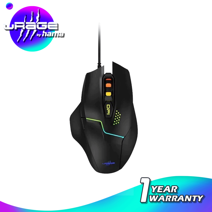 Hama uRage Reaper 111 Wired RGB Gaming Mouse | Lazada PH