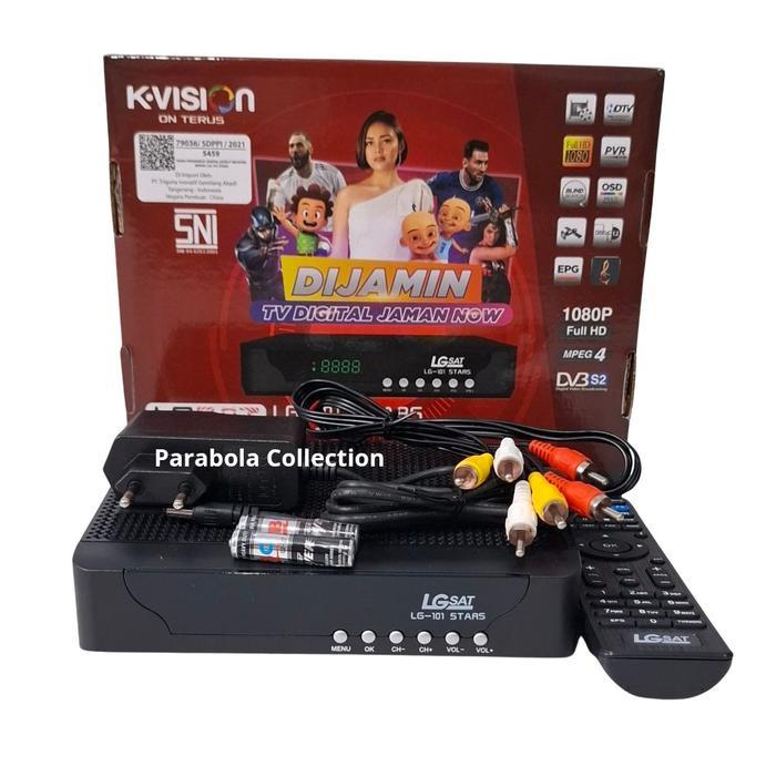 RECEIVER PARABOLA LGSAT STARS MNC GROUP - RCTI K VISION RECEIVER ...