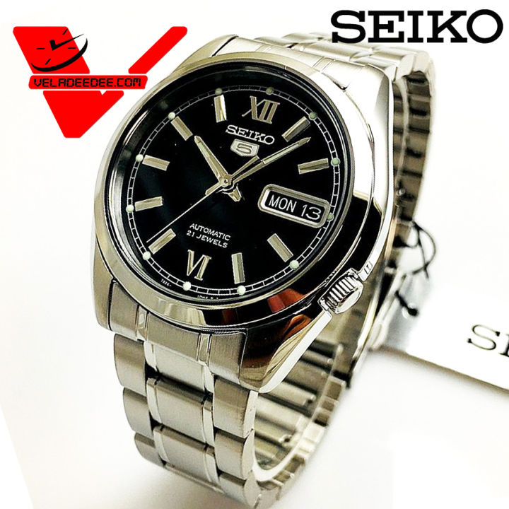 นาฬิกา Seiko 5 Sport Automatic นาฬิกาข้อมือผู้ชาย สายสแตนเลส รุ่น ...