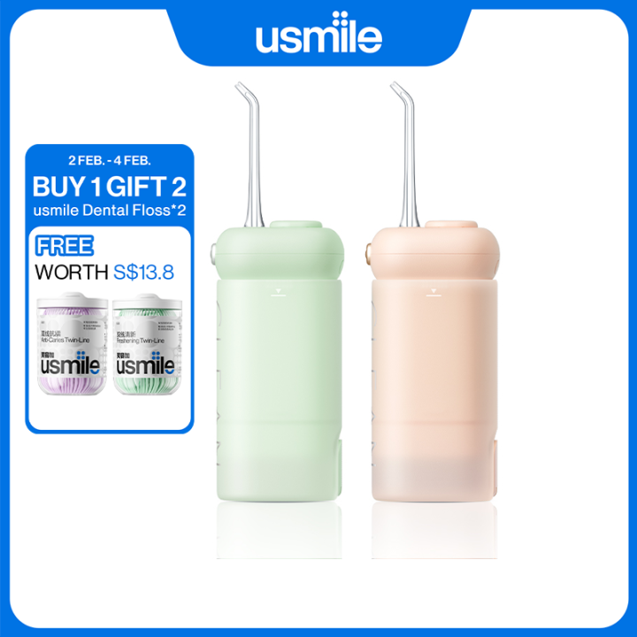 usmile CY1 Soft Clean Water Flosser Ultrasonic Oral Irrigator | Lazada ...