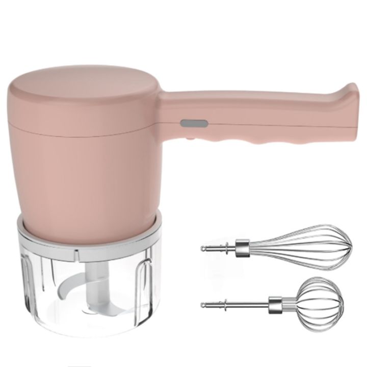 【QUT】-Kitchen Electric Hand Mixer 3 Speed, Cordless Handheld Mixer ...