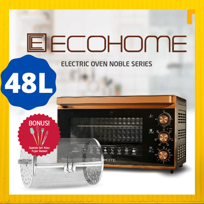 Oven Listrik JUMBO 48L / Ecohome Electric Oven Noble Series 48 Liter | Lazada Indonesia