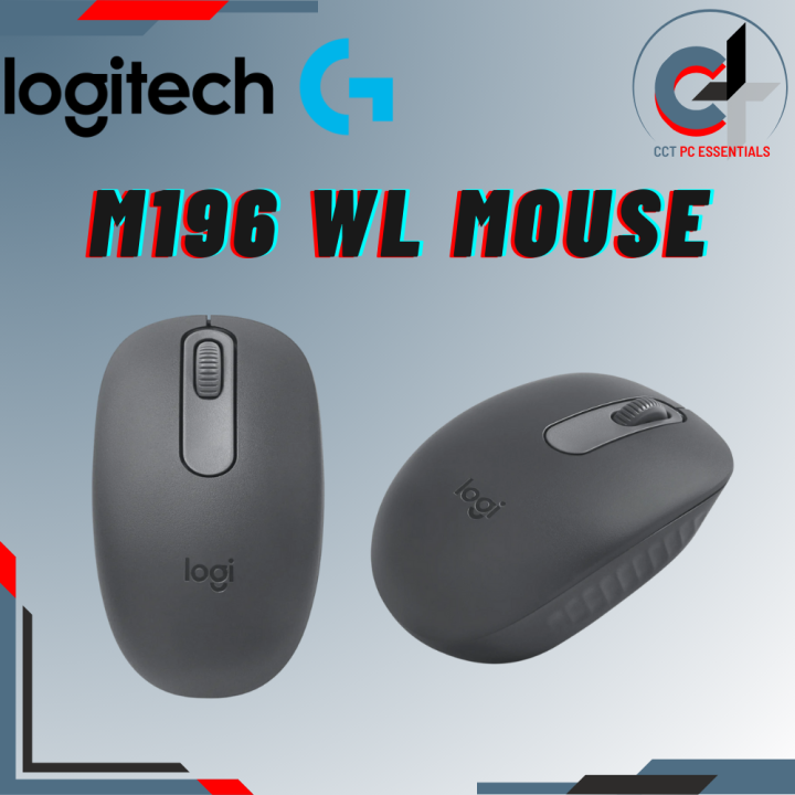 Logitech M196 WL Mouse | Reliable Bluetooth® with comfortable shape ...