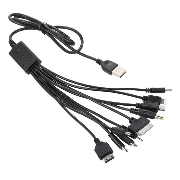 TJM4040 with 10 Ports 10 in 1 Multi Charging Cable Multiple Interface ...