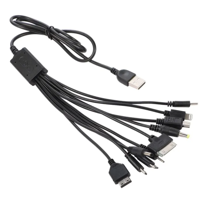 DBP1099 10 in 1 10 in 1 Multi Charging Cable with 10 Ports Multiple ...