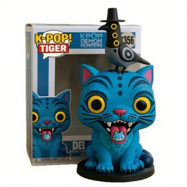 Funko Pop KPop Demon Hunters Tiger DERPY with Bird Vinyl Figure ...