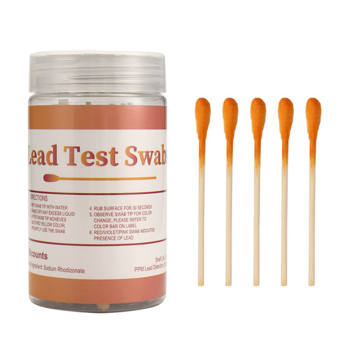 【Latest model】Lead Paint Test Swabs Kit 60 Pcs Lead Test Kit Swabs Lead ...