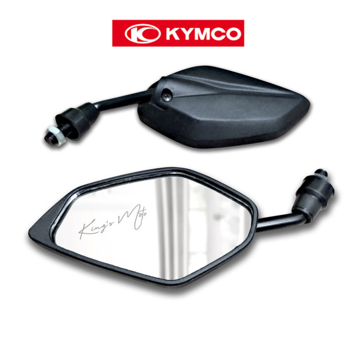 Kymco Visa R Side mirror genuine parts black short stem | Lazada PH