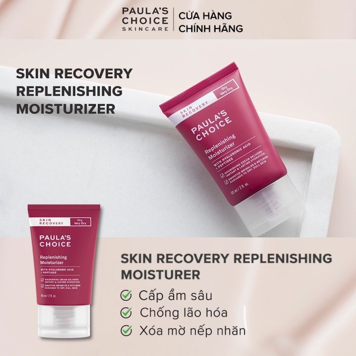 Kem dưỡng ẩm phục hồi nhanh chóng cho da khô Paula’s Choice Skin ...