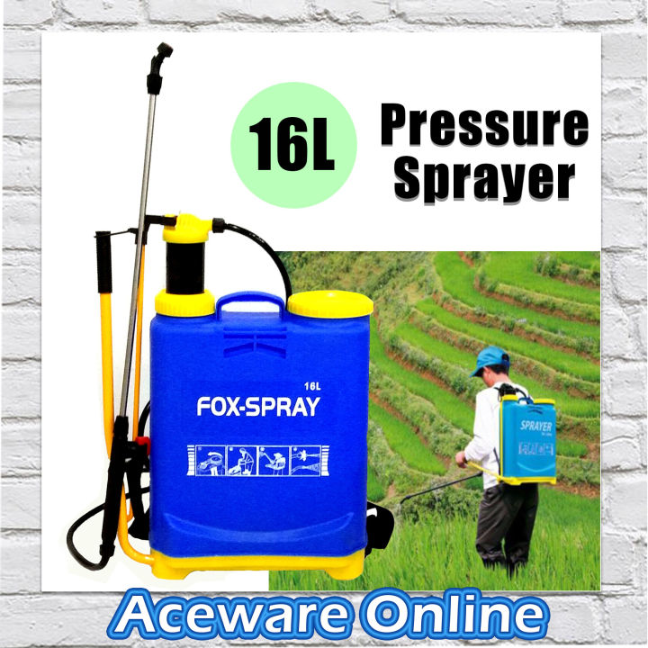 16L MANUAL AGRICULTURAL KNAPSACK SPRAYER PUMP PENYEMBUR RACUN SANDANG ...