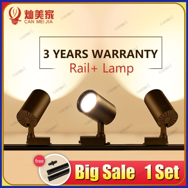 【Manila Stock】Track Light Set Ceiling Spotlight Rail Light Kitchen ...