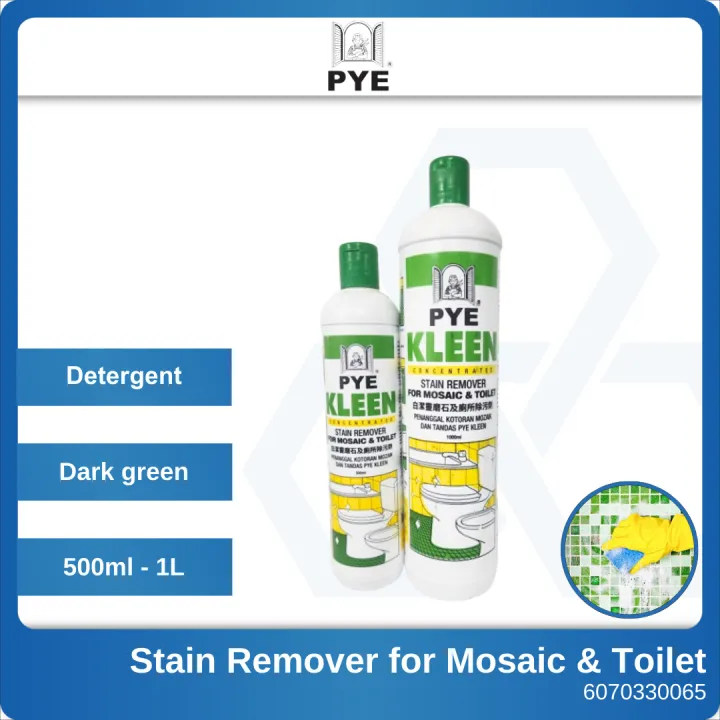 PYE Dark Green Kleen Stain Remover for Mosaic & Toilet CLKL Tough Stain ...