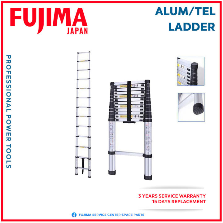 Fujima Heavy Duty Authentic Sure Step Aluminum Multi Purpose Ladder ...