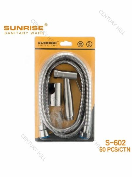 BIDET ( set ) sunrise shower with stainless hose ( heavy duty) | Lazada PH