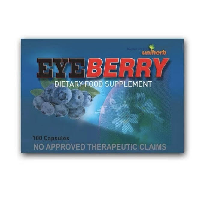 EYEBERRY (1 Capsule) Food Supplement - EXP July 2027 | Lazada PH