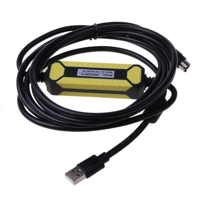 【Ready Stock】 USB-SC09-FX Programming Cable For Mitsubishi FX Series ...