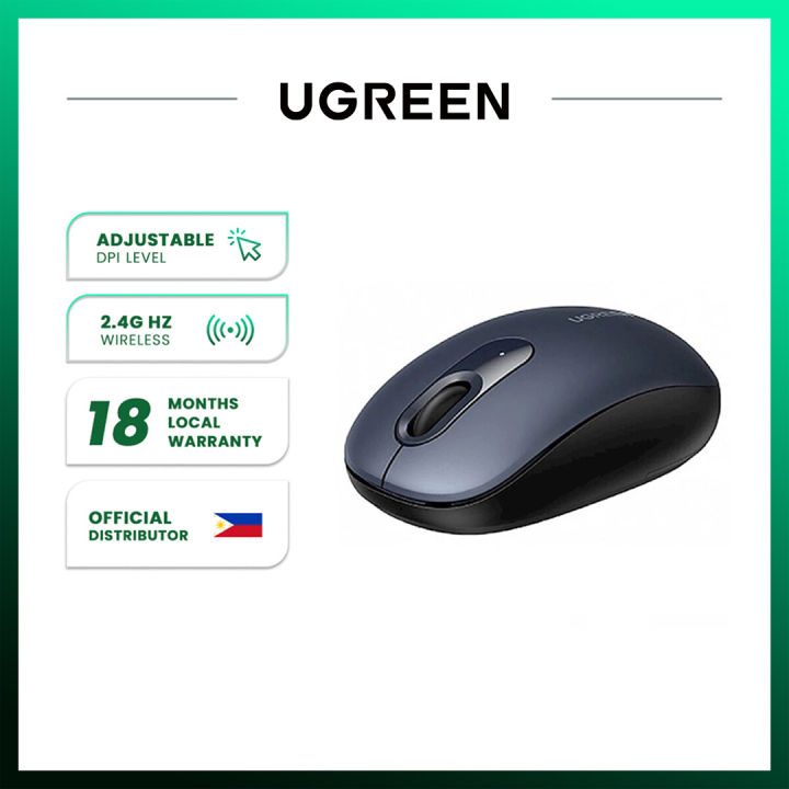 UGREEN 2.4G Wireless Mouse Midnight Blue - PH | Lazada PH