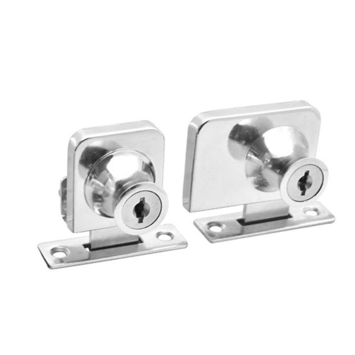 Easy to Install Metal Showcase Display Cabinet Lock with Sliding Glass ...