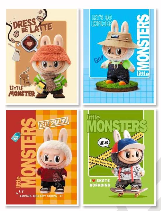 Buku Tulis Labubu Kuromi 38 Lembar Karakter Lucu Isi 10 Buku | Lazada ...