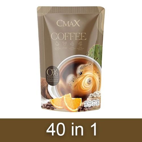 เปลี่ยนแพ็คเกจ แบบกล่อง มาเป็นแบบถุง S.O.M Cmax coffee กาแฟซีแมคซ์ 10ซอง กาแฟผสมถั่งเช่าและโสม ...