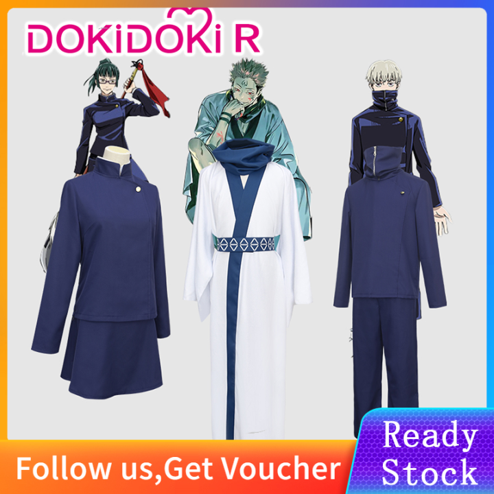 Dokidoki Anime Version Cosplay Jujutsu Kaisen Toge Inumaki /Zenin Maki ...