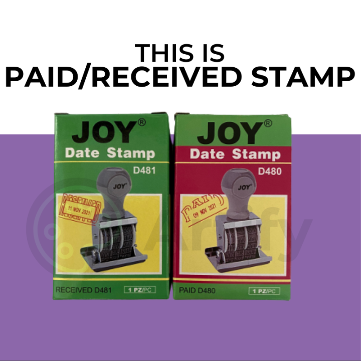 JOY PAID/RECEIVED DATER STAMP Paid / Received Date Stamp Paid/Received ... JOY PAID/RECEIVED DATER STAMP Paid / Received Date Stamp Paid/Received ...