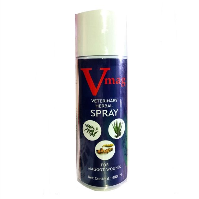 Vmag Veterinary Herbal Spray for Maggot Wounds 400ml | Lazada