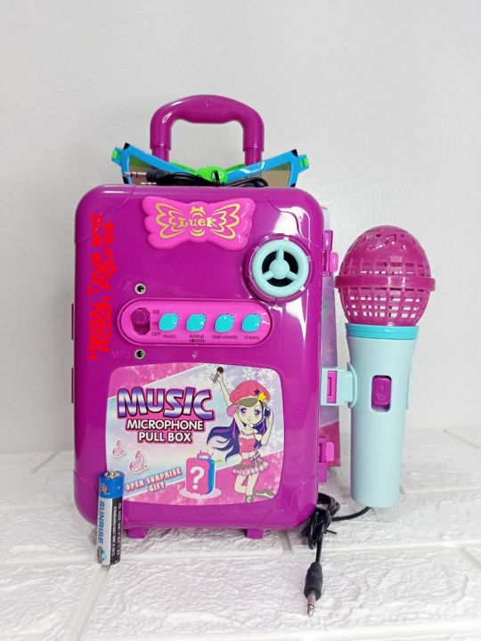 MUSIC BAG TOY WITH ECHO MIC TOY WITH LIGHTS AND SOUNDS TOY FOR KIDS ...