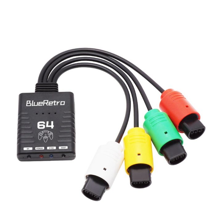 Bluetooth Wireless Game Controller Adapter 64 N64 Console Support Up To 6798
