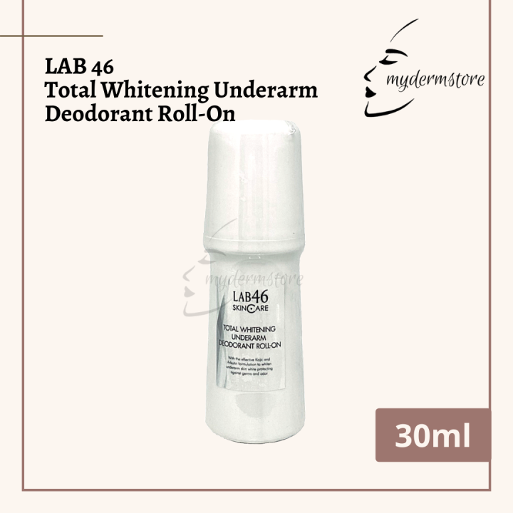 LAB46 LAB 46 Total Whitening Underarm Deodorant Roll-On 30ml | PREMIUM ...