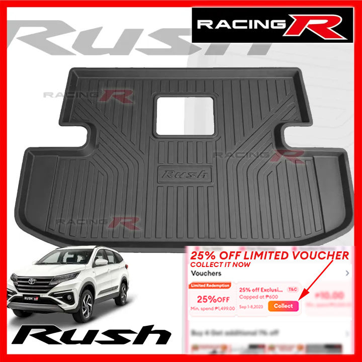 Toyota Rush 2018 to 2024 V1 / V2 OEM Trunk Tray for 7 seater 2019 2020 ...