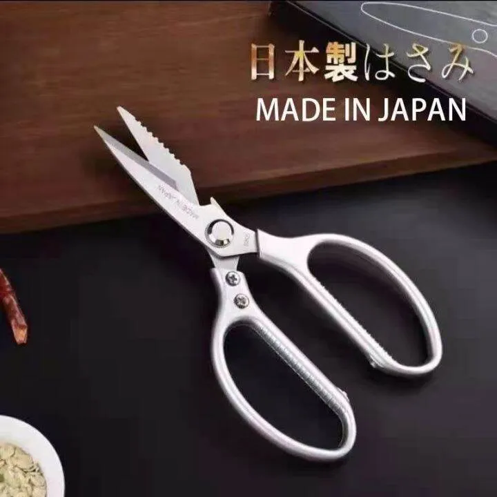 Made in Japan Multifunction Stainless Steel Kitchen Scissors heavy duty ...