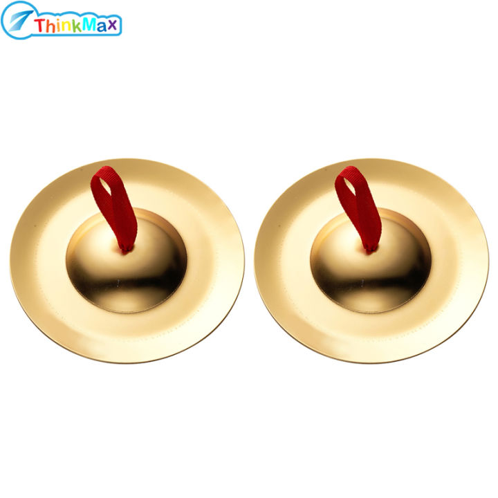 12cm 4.7" Mini Copper Hand Cymbal Kids Children Finger Cymbals Music ...
