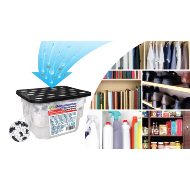 COSWAY PowerMax Dehumidifier with Activated Charcoal 500g x 3 - 1 set ...