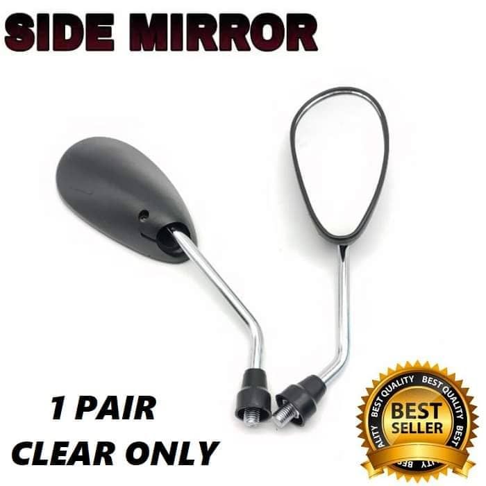 YAMAHA AEROX SIDE MIRROR Motorcycle STOCK type SHORT STEM STANDARD SIZE ...