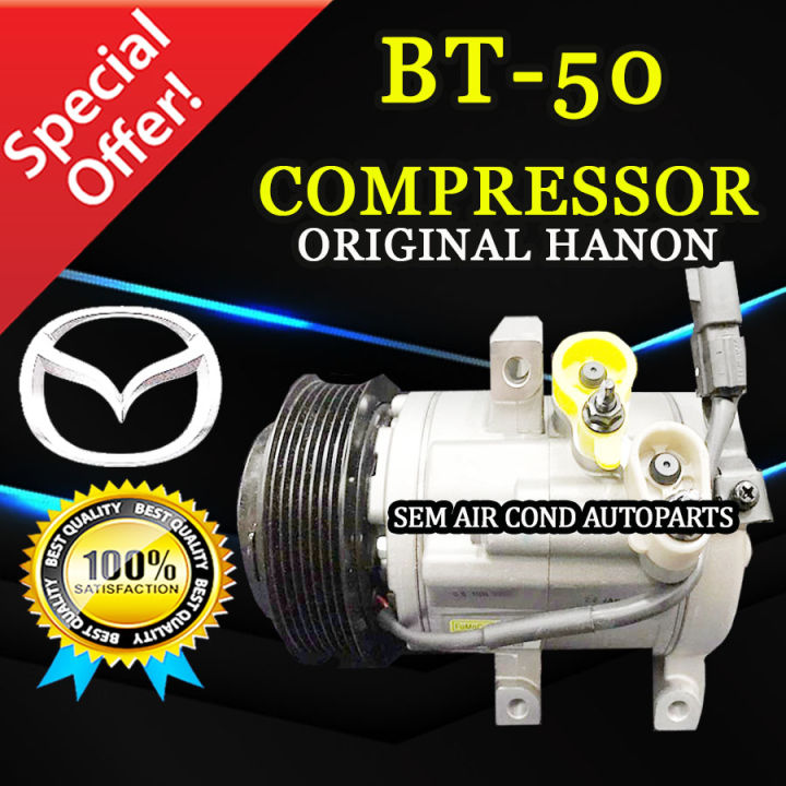 MAZDA BT-50 7PK ORIGINAL HANON COMPRESSOR/ KOMPRESSOR (CAR AIRCOND ...