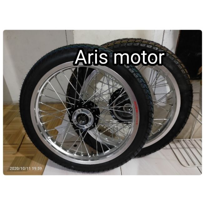 velg rk king ring 18 uk 185-215 tromol ORI plus ban siap pakai | Lazada ...