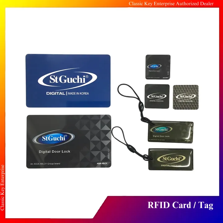 St Guchi RFID Card Key Tag For Digital Smart Door Lock | Lazada