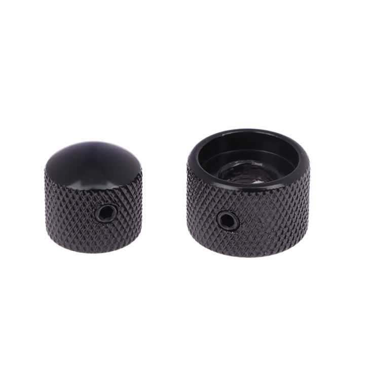 [tianjunmaoyi] 2 In 1 Dual Concentric Tone Volume Blend Control Knobs Domed Metal Volume Speed ...