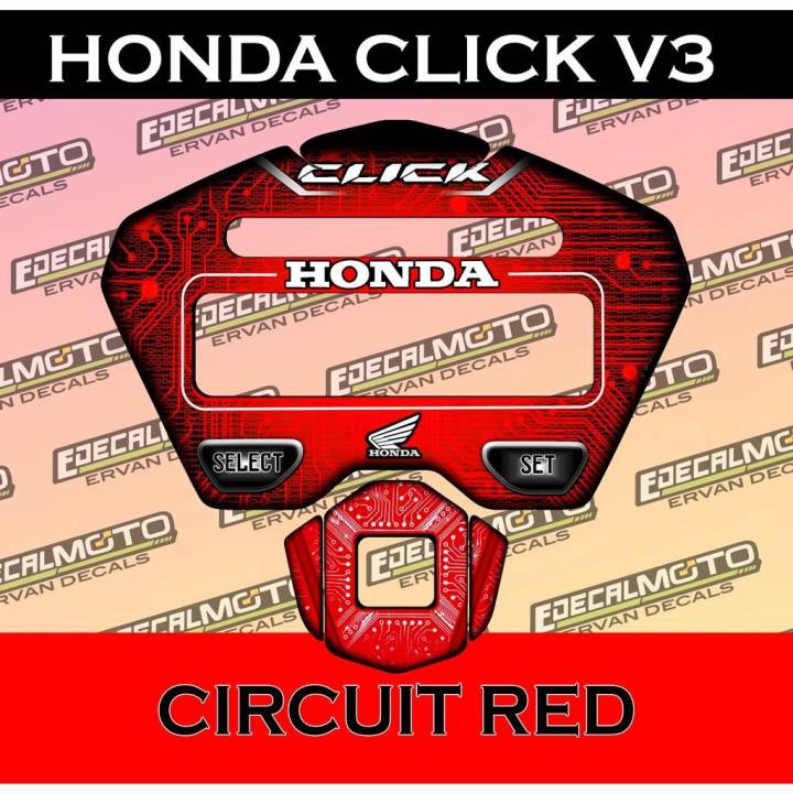 SCREEN PANEL PROTECTOR FOR HONDA CLICK VERSION 3 | Lazada PH