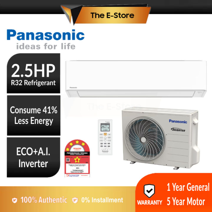 [New] Panasonic X-Saver Eco Inverter YU Series (AKH-1) Air Conditioner [2.0HP/2.5HP] | CS ...