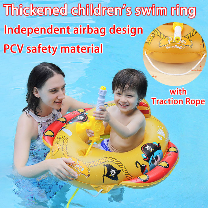 Thicken Inflatable Swimming Ring for Kids Floaters for Kids with Water ...
