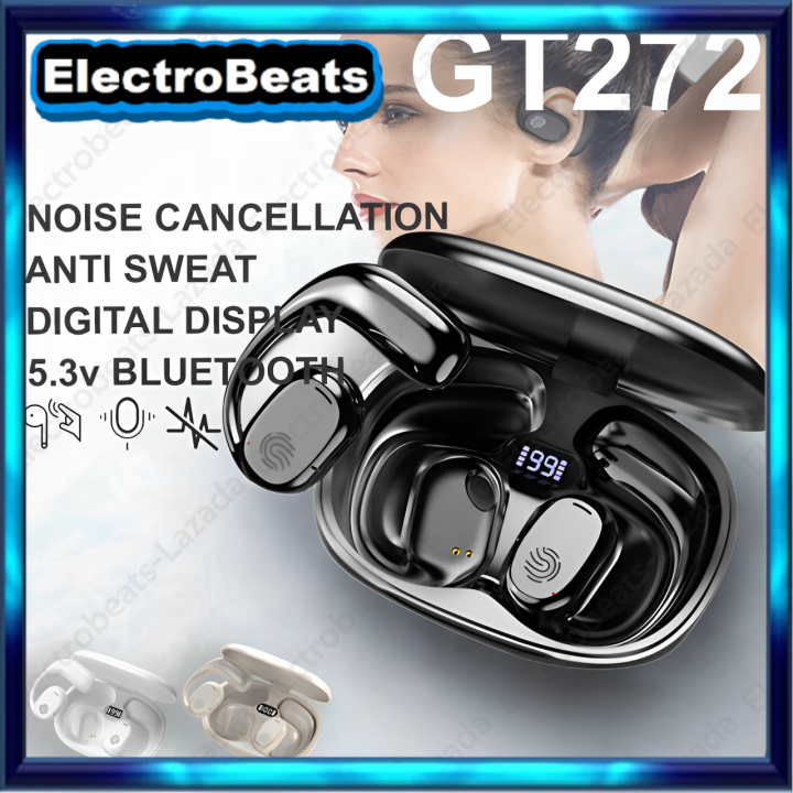 GT272 Wireless Earhpone Bluetooth 5.3 OWS Touch Control Headset Open ...