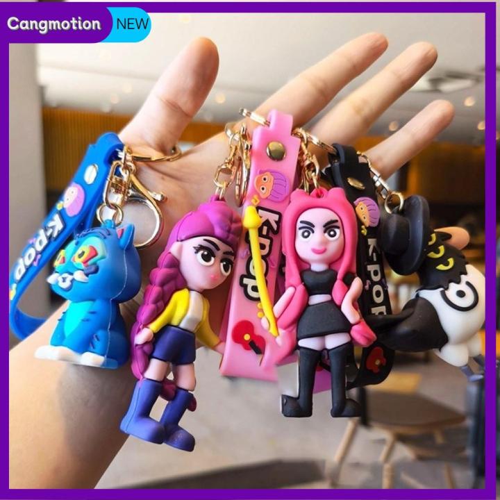 CANGMOTION Huntrix Saja Boys Kpop Demon Hunters Keychain Rumi Mira Zoe ...