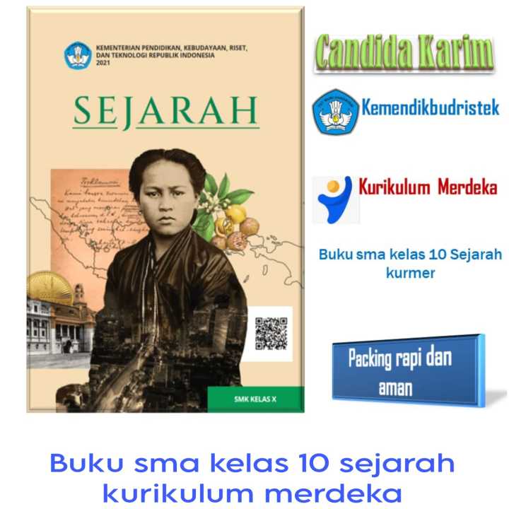 Buku sma kelas 10 sejarah kurikulum merdeka | Lazada Indonesia